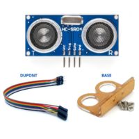 KIT SENSOR DE ULTRASONIDO DE DISTANCIA ARDUINO HC-SR04, CON CABLE ...